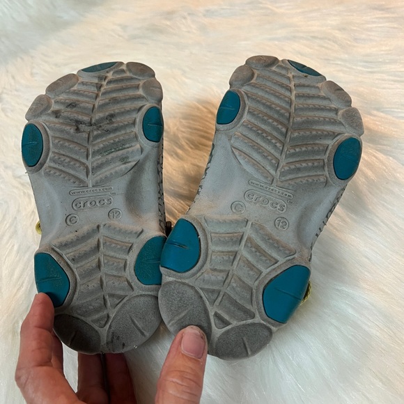 Jurassic World | Shoes | Dinosaur Blue Crocs Boys Size 2 | Poshmark
